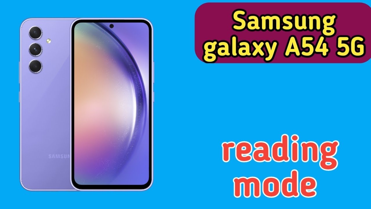 How To Reading Mode Setting Inow To Enable Reading Mode In Samsung ...