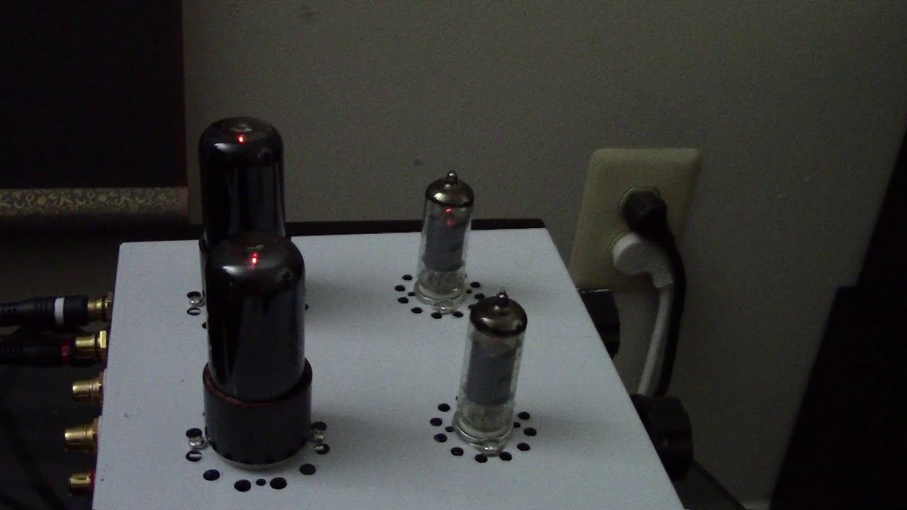Nobsound 6J4+6P6P tube Preamplifier Kit - YouTube