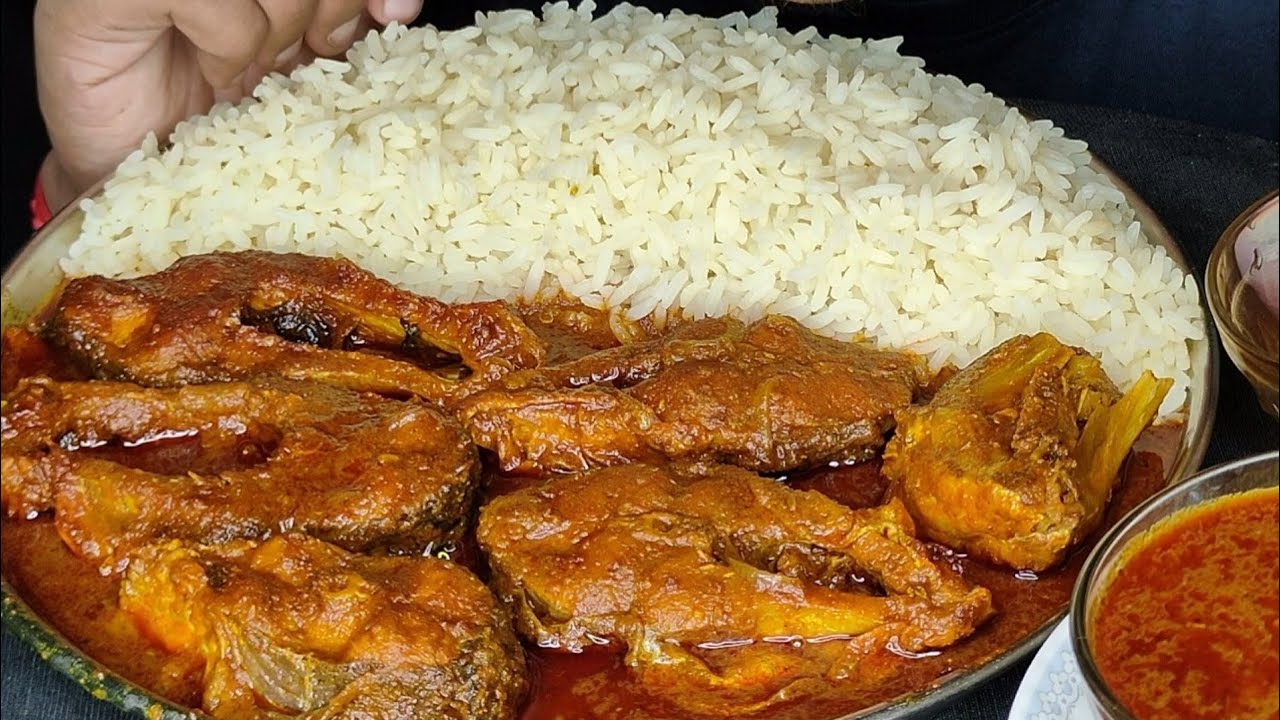 fish rice eating challenge fish rice eating asmr fish rice eating show ...