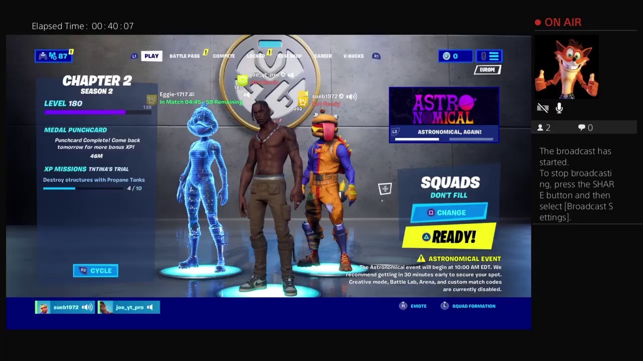 joe_yt_pro's Live PS4 Broadcast - YouTube