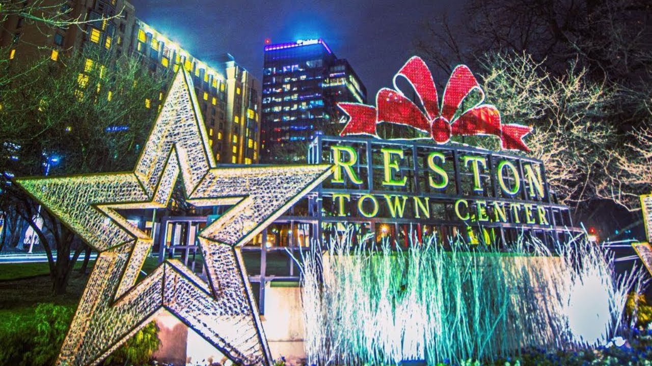 Reston Town Center Walk through #vlog #walkthrough #walking #fairfax # ...