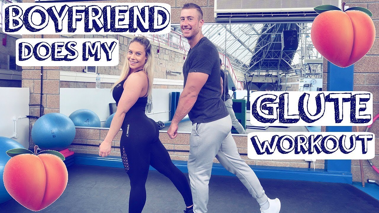 MY BOYFRIEND DOES MY GLUTE WORKOUT | FULL WORKOUT - YouTube