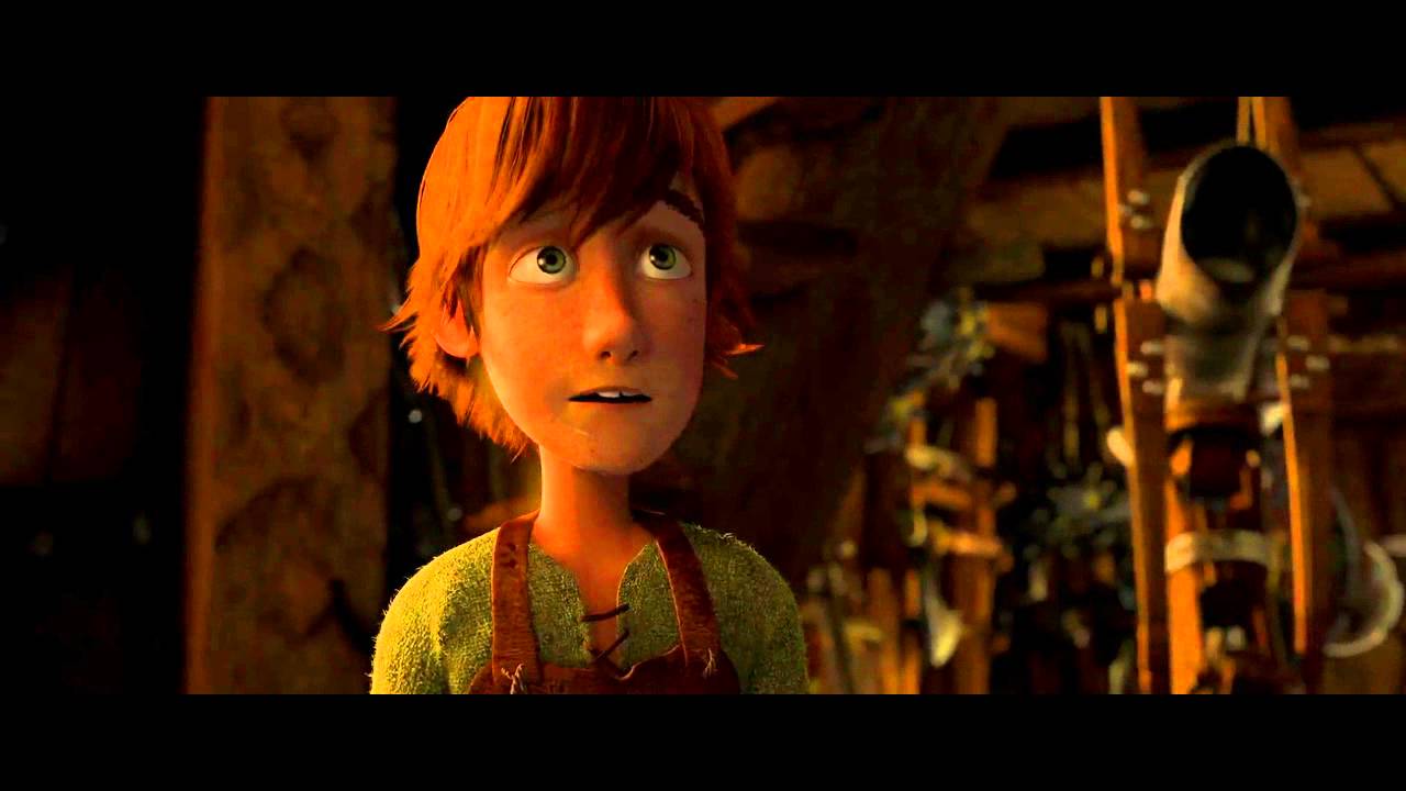 HTTYD 1 ''Nightfury gets shot down'' HD - YouTube