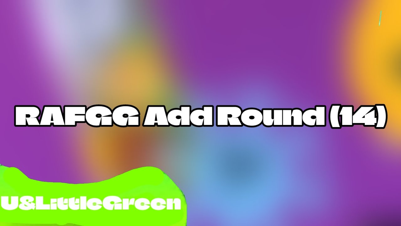 RAFGG Add Round (14) - YouTube