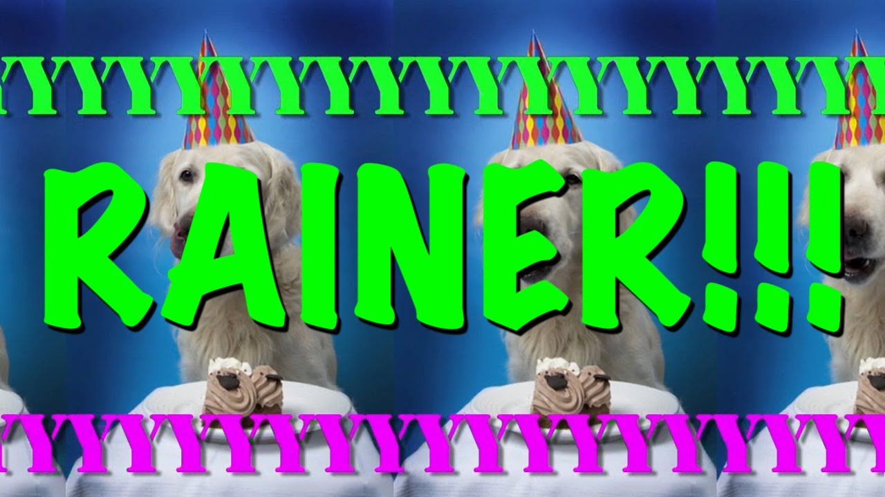HAPPY BIRTHDAY RAINER! - EPIC Happy Birthday Song - YouTube
