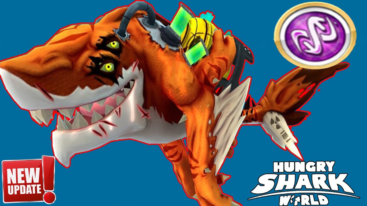 Hungry Shark World - New Update - MELTDOWN SHARK IS HERE - NEW 3 TOXIC ...