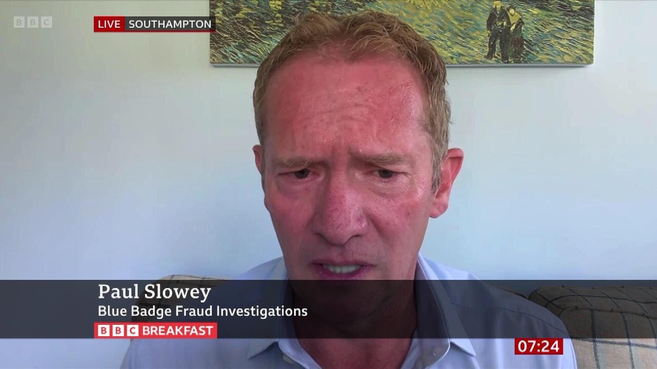 Paul Slowey (Blue Badge Fraud Investigation) Discuss Blue Badge Theft ...