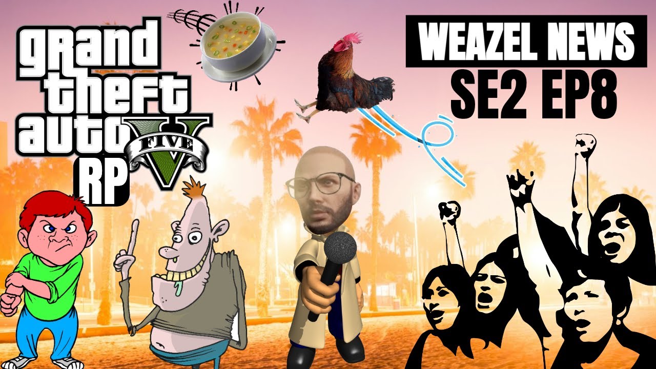 Terrence Has RIZZ! - GTA V RP - WEAZEL NEWS SE2 EP8 - YouTube
