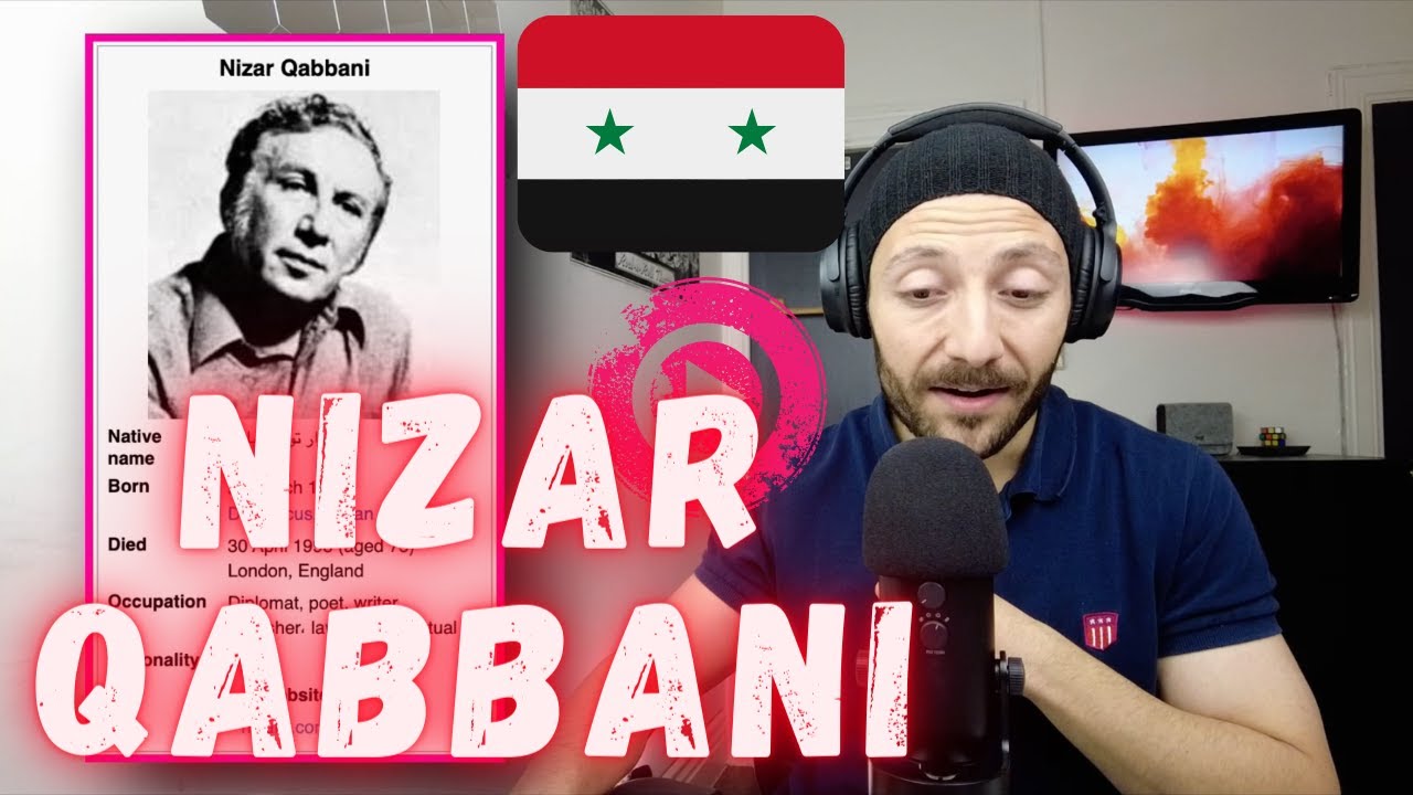 🇨🇦 CANADA introduces a poet of all time, Nizar Qabbani - YouTube