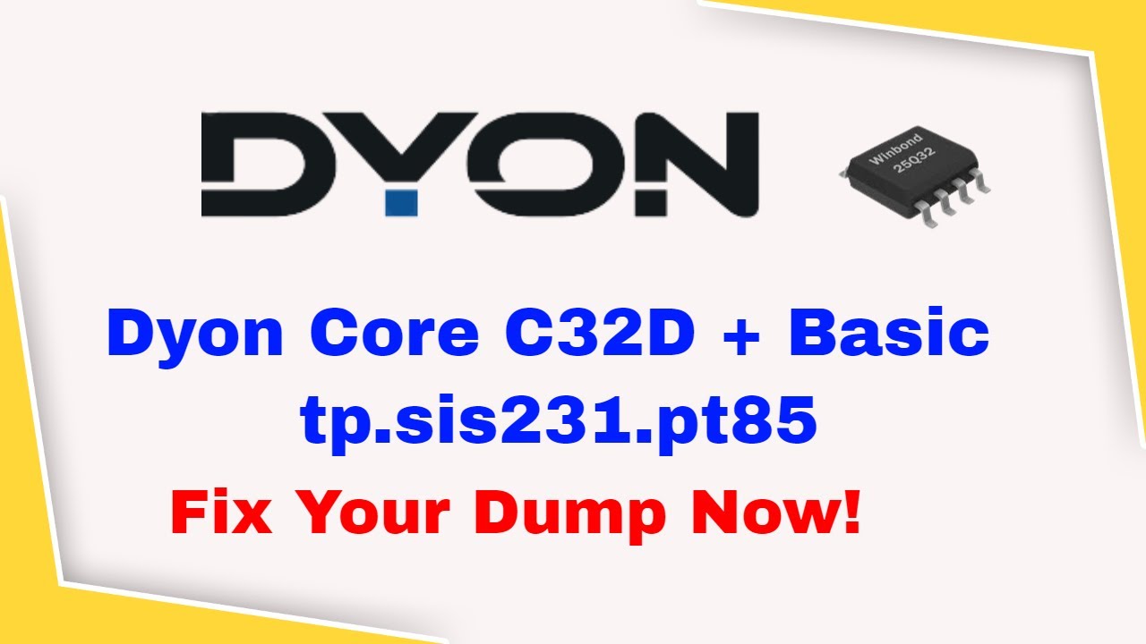 DUMP Dyon Core C32D + Basic tp.sis231.pt85 PANEL: LC315TU3A - YouTube