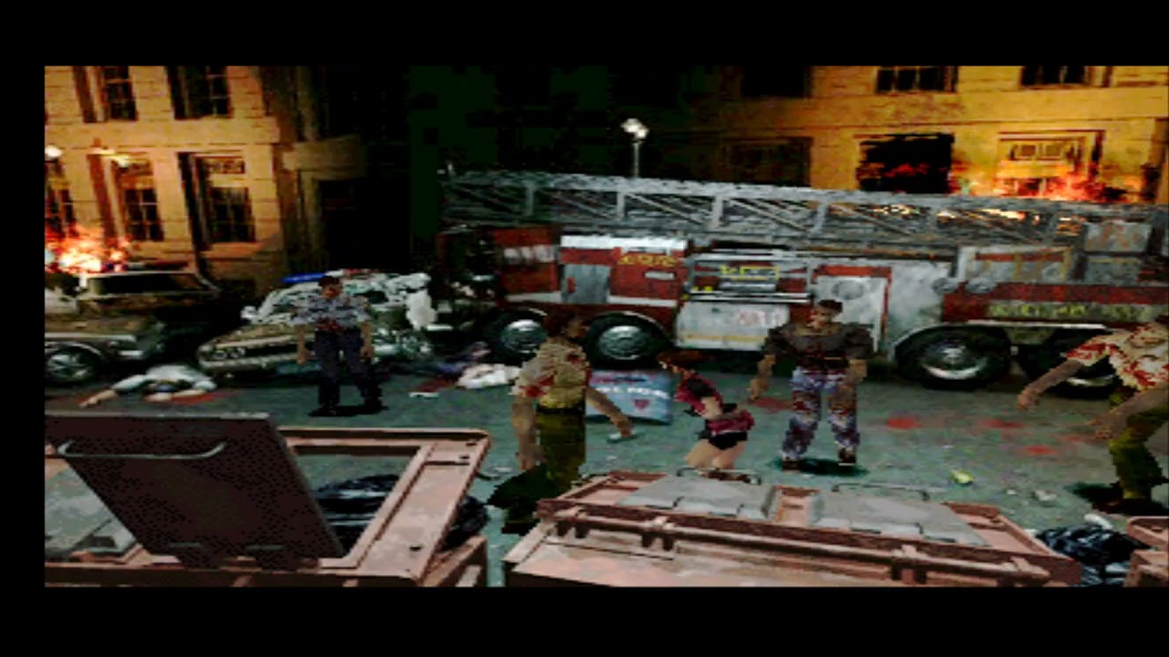 Resident Evil 2 1998 . Part 1 . Full Walkthrough classic . Disc B ...