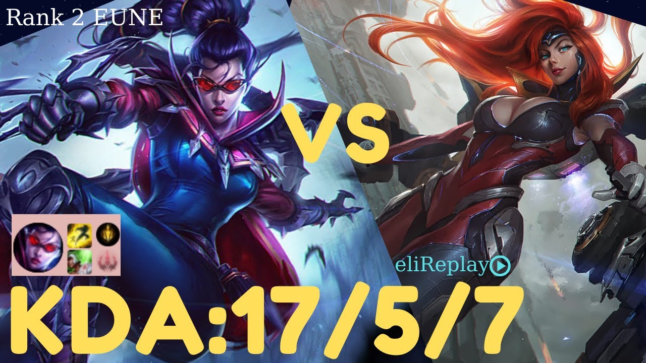 Rank 1| Major Alexander as Vayne VS Miss Fortune -KDA :17/5/7 | EUNE ...