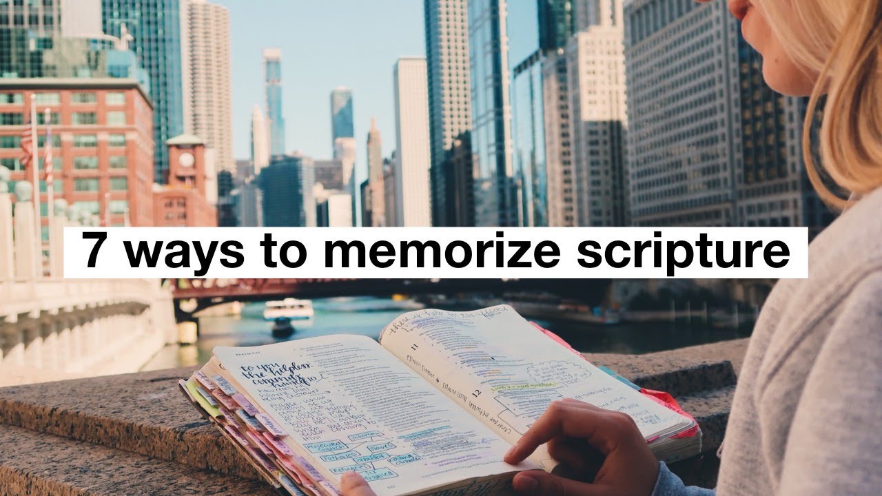 7 Ways to Memorize Scripture! - YouTube