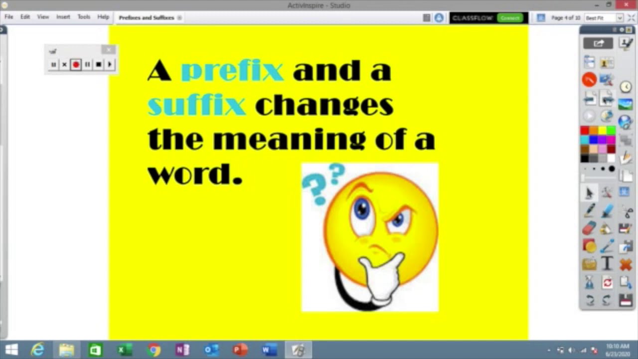 ELA Grade 2 RF 3d Prefixes and Suffixes - YouTube