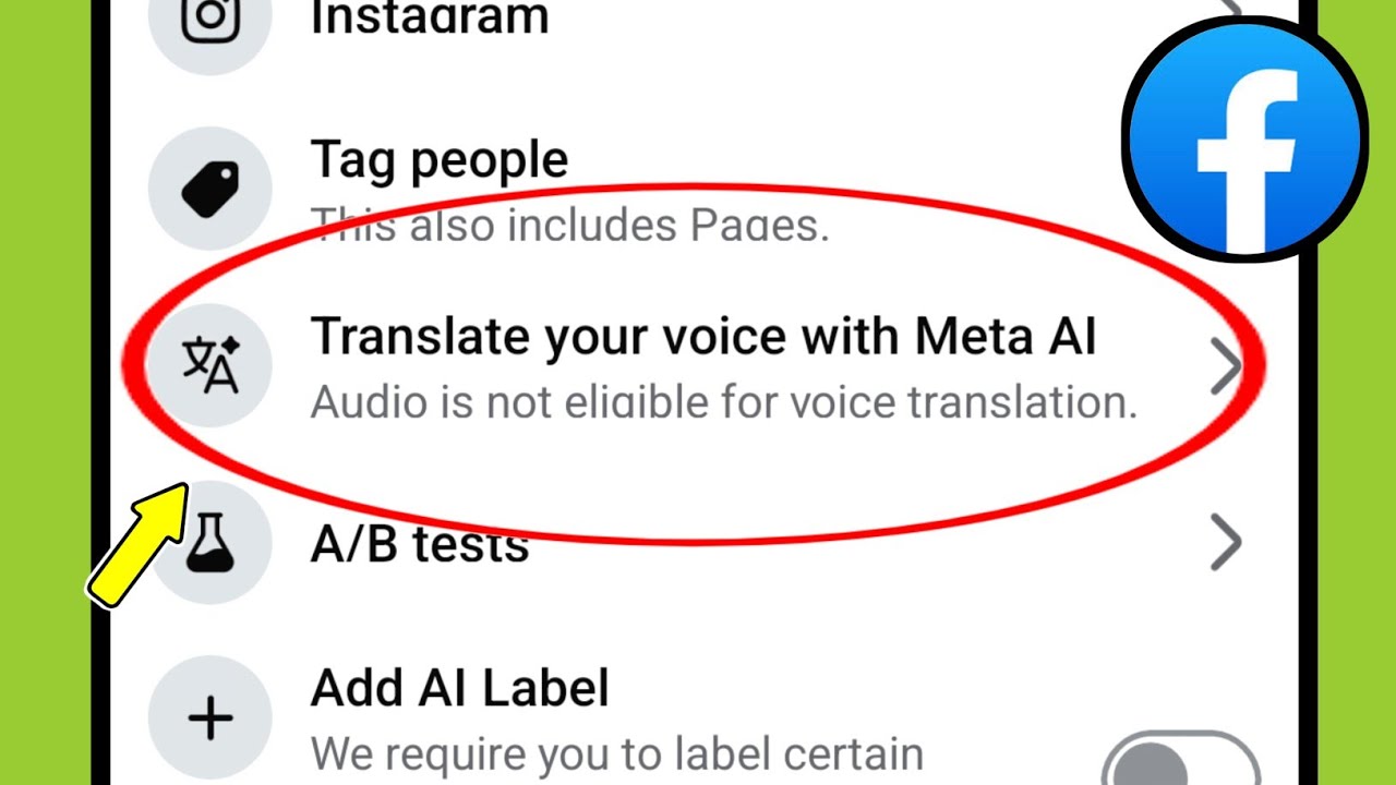 Facebook Reels | Translate your voice with Meta Al Reach viewers in ...