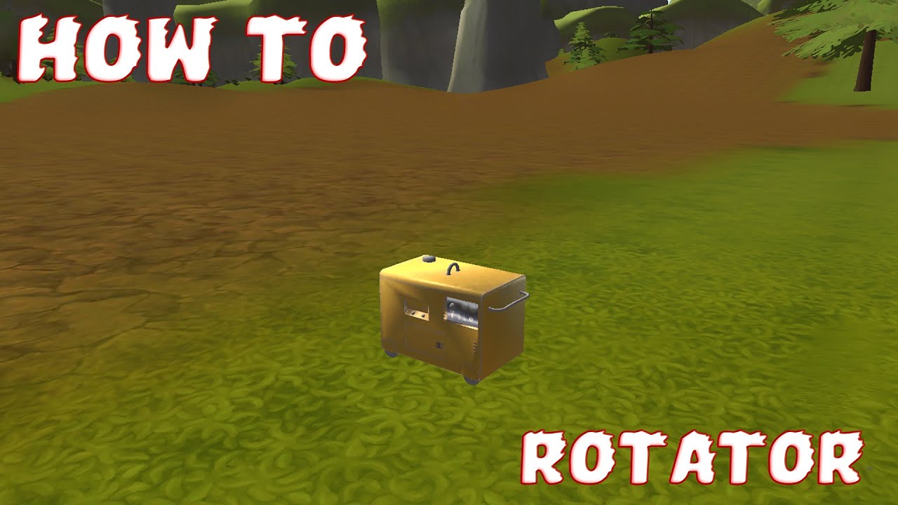 How To: Rotator [Evercraft Mechanic: Online Sandbox from Scrap] - YouTube