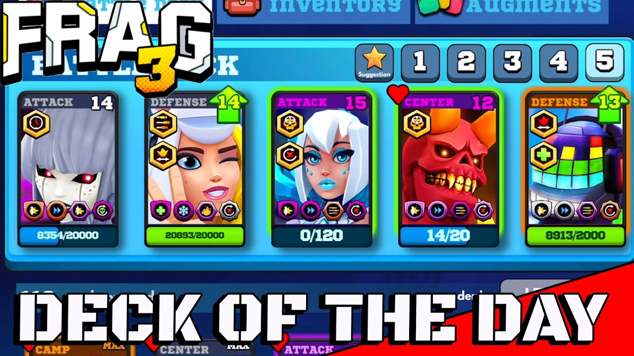 FRAG Pro Shooter - DECK OF THE DAY😎Gameplay Walkthrough🔥(iOS,Android ...