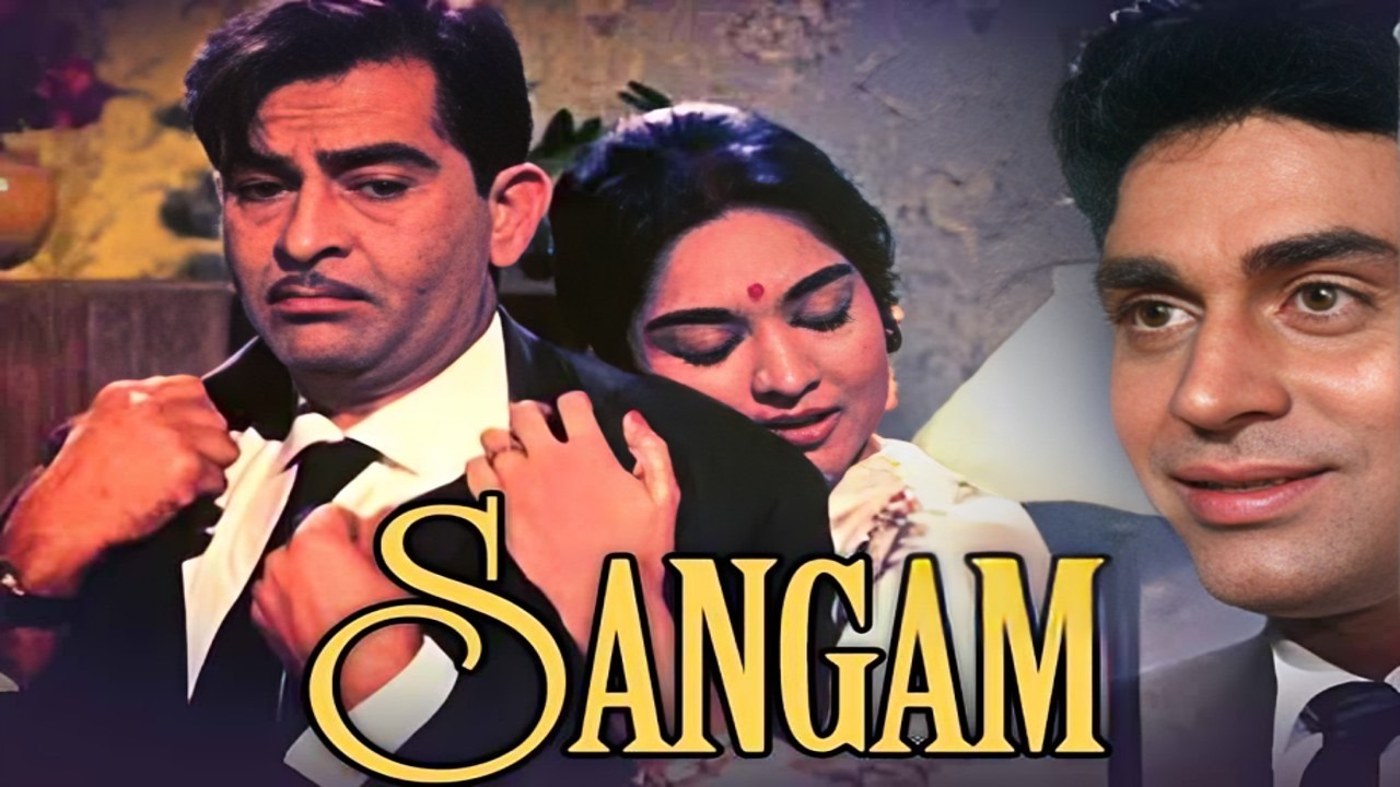 1964 की यादगार प्रेम कहानी | Sangam Romantic Full Movie | Raj Kapoor ...