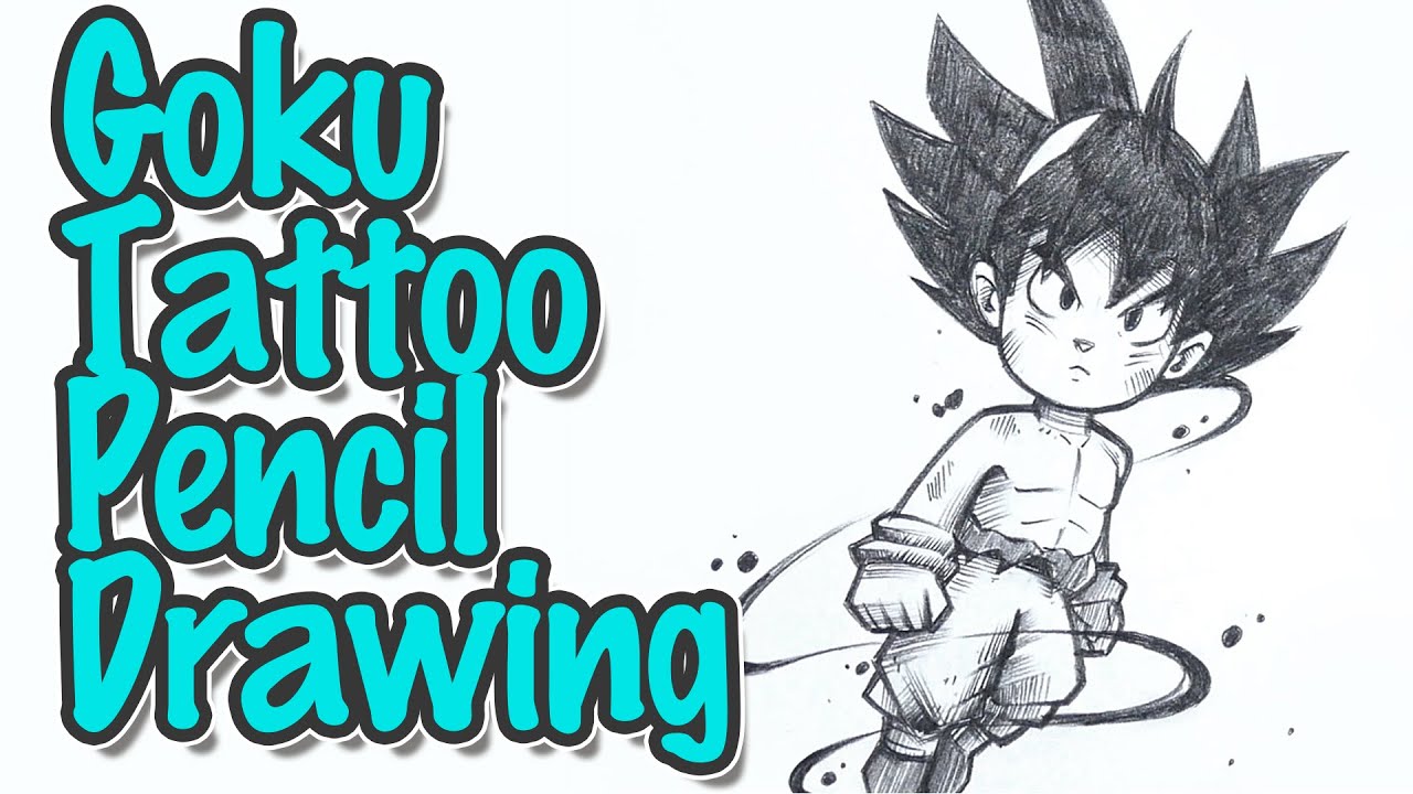 How to Draw Goku Tattoo | Pencil Drawing - YouTube