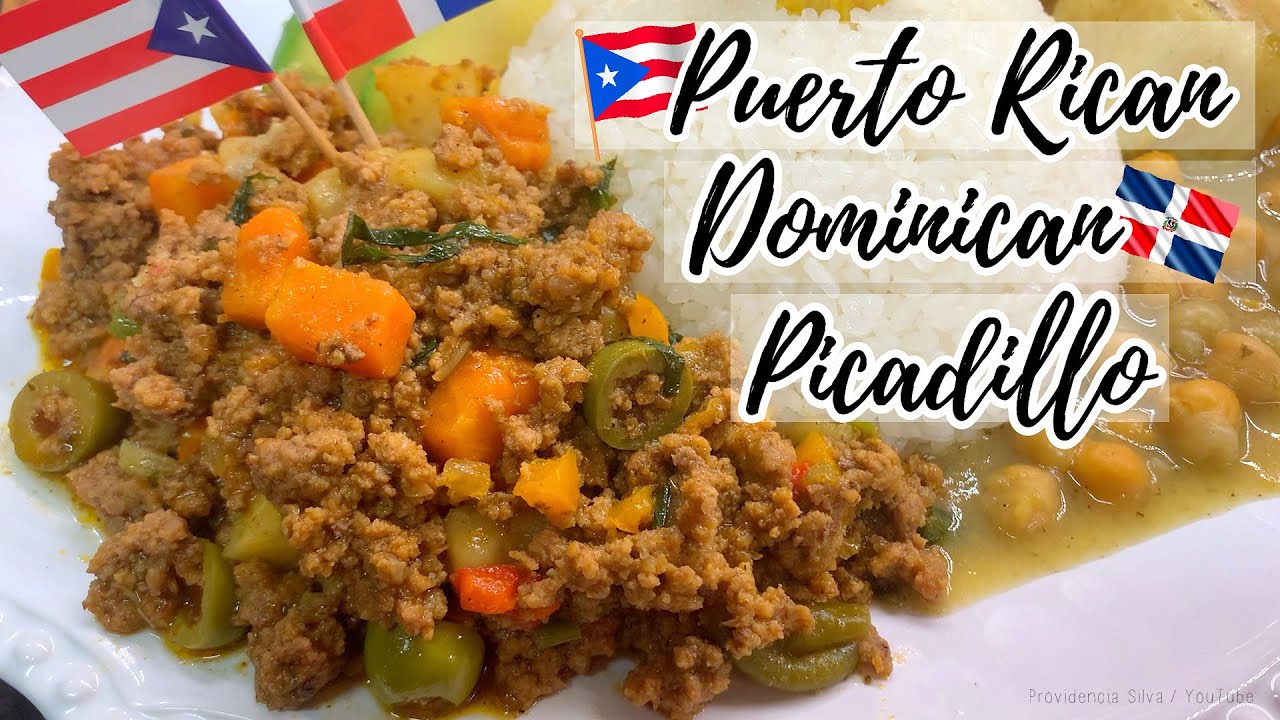 🇩🇴🇵🇷 Puerto Rican-Dominican Picadillo From START TO FINISH / Very ...