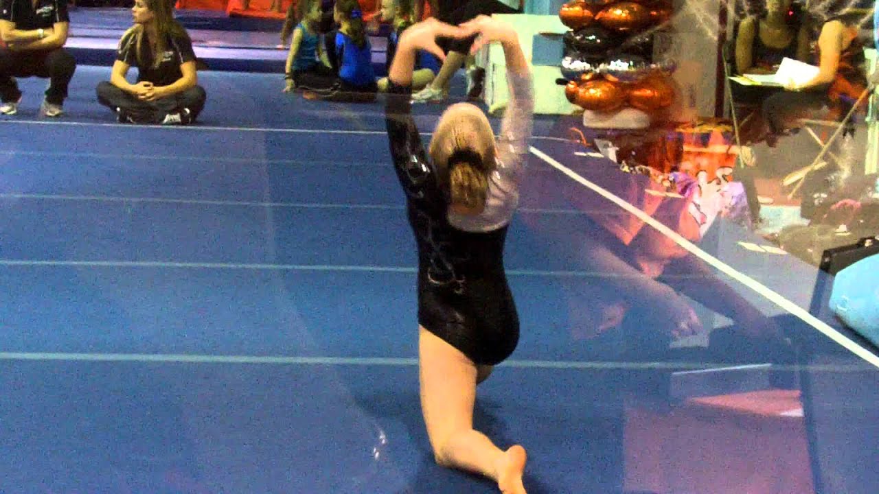Silver Stars Level 5 Gymnastics routine - YouTube