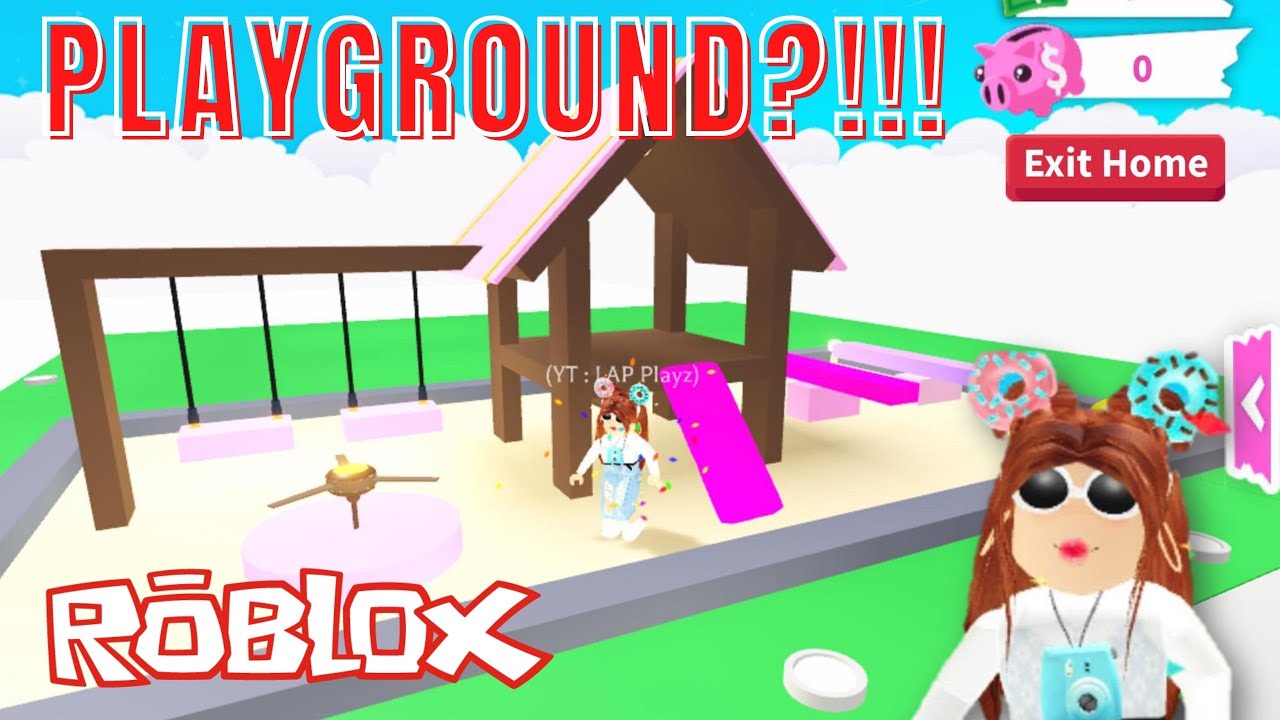 Design Tips and Build Hacks on How to Make a PLAYGROUND in ADOPT ME ...