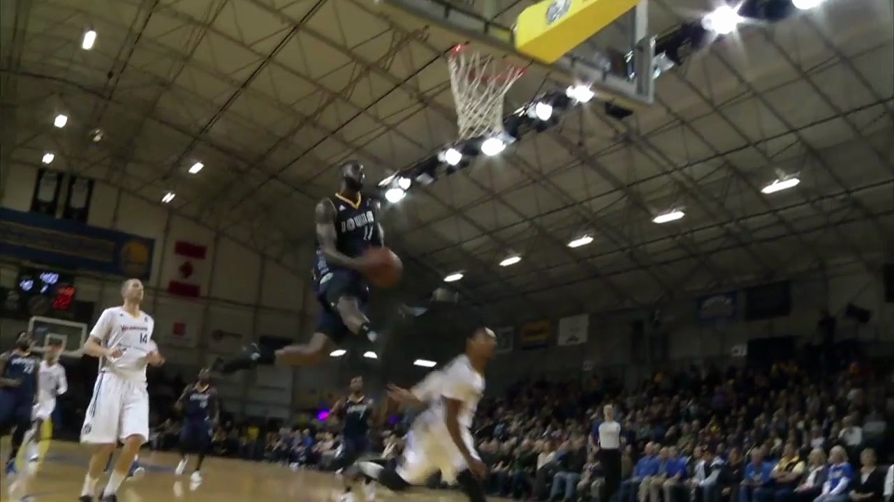 NBA D-League In-Game Dunk Contest of 2016-2017 - YouTube