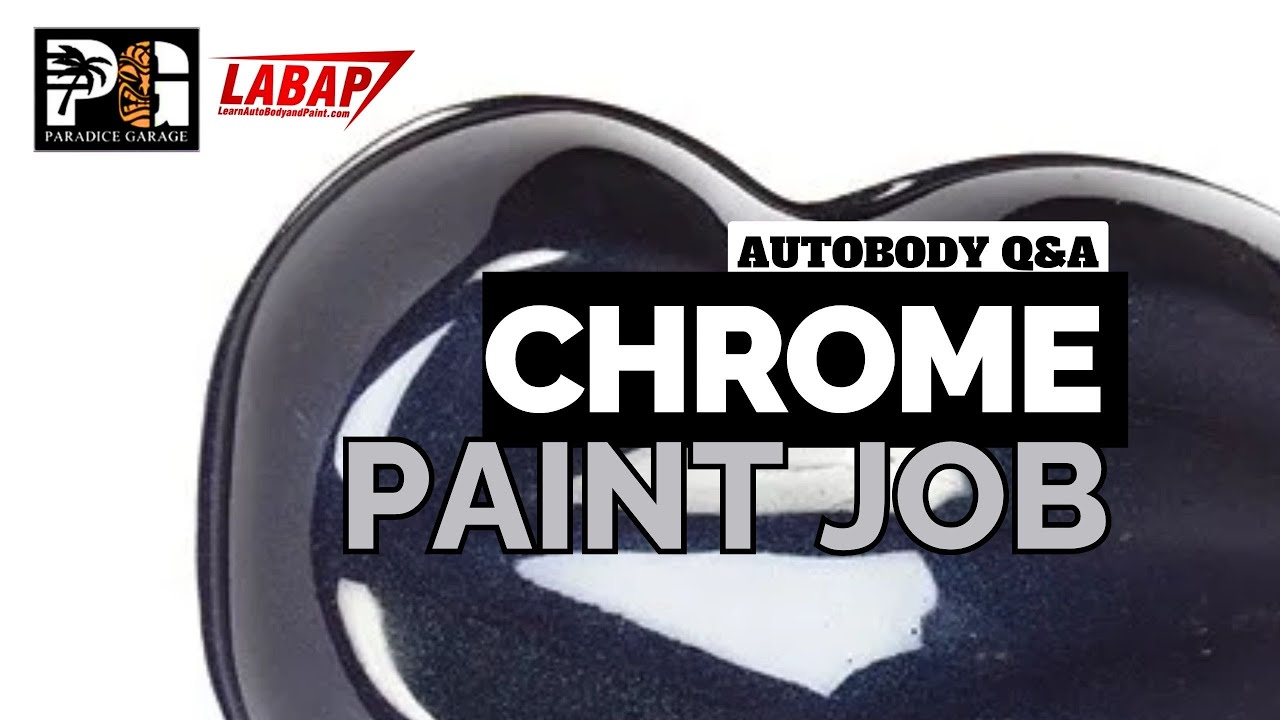 How To Paint Chrome On A Car | What Causes Fish Eye and How To Fix ...