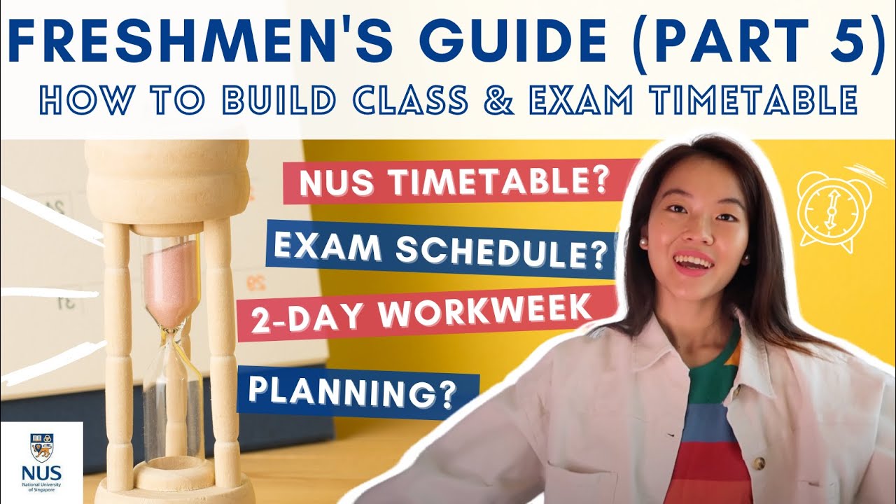 HOW TO BUILD TIMETABLE WITH NUSMODS (FOR NATIONAL UNIVERSITY OF ...