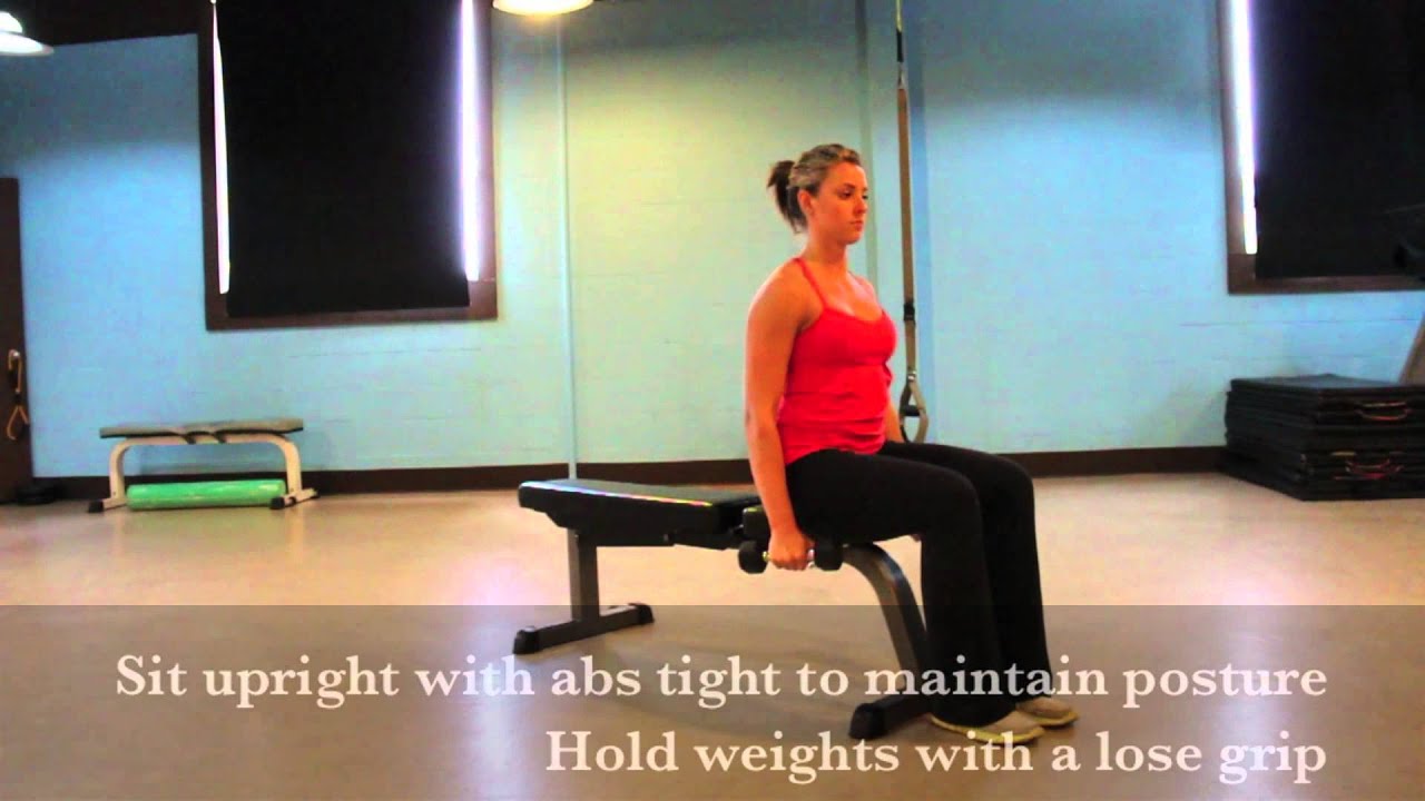 How to do a Seated Lateral Fly - YouTube