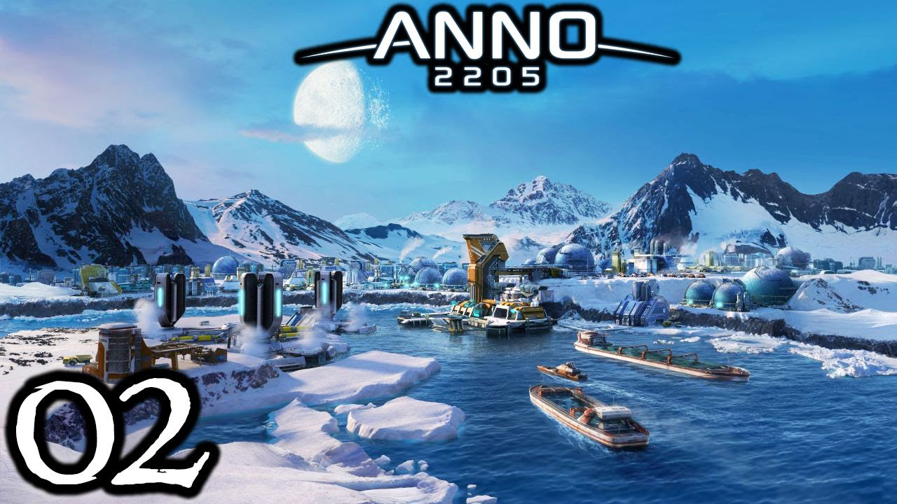 THE ARCTIC - Anno 2205 REVOLUTION Megacity || Future Overhauled | City ...
