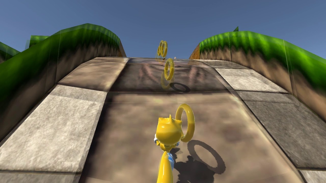 [IN DEV]Sonic R remake HD demo - YouTube