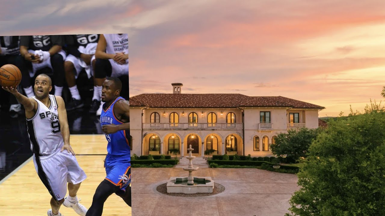 Tony parker house tour 53 acre Texas estate - YouTube