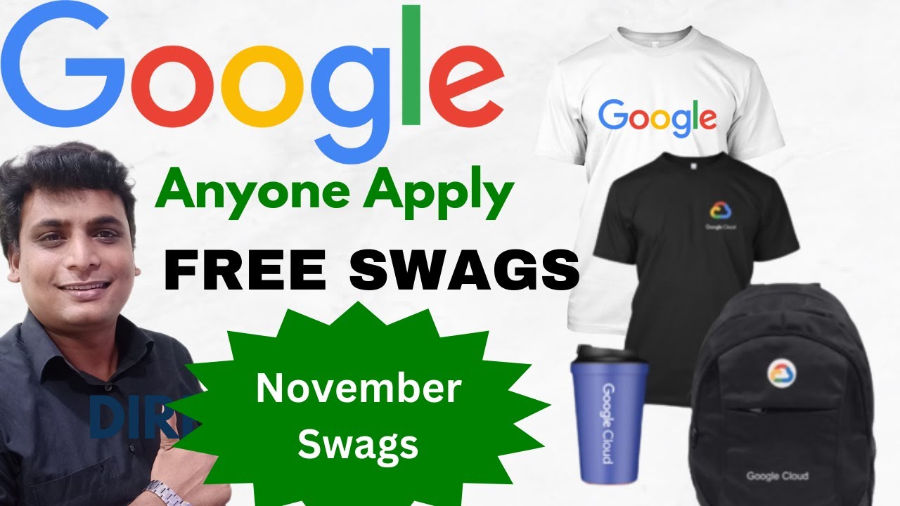 Google Free Swags November For Everyone | Google Swags T-shirts Free ...
