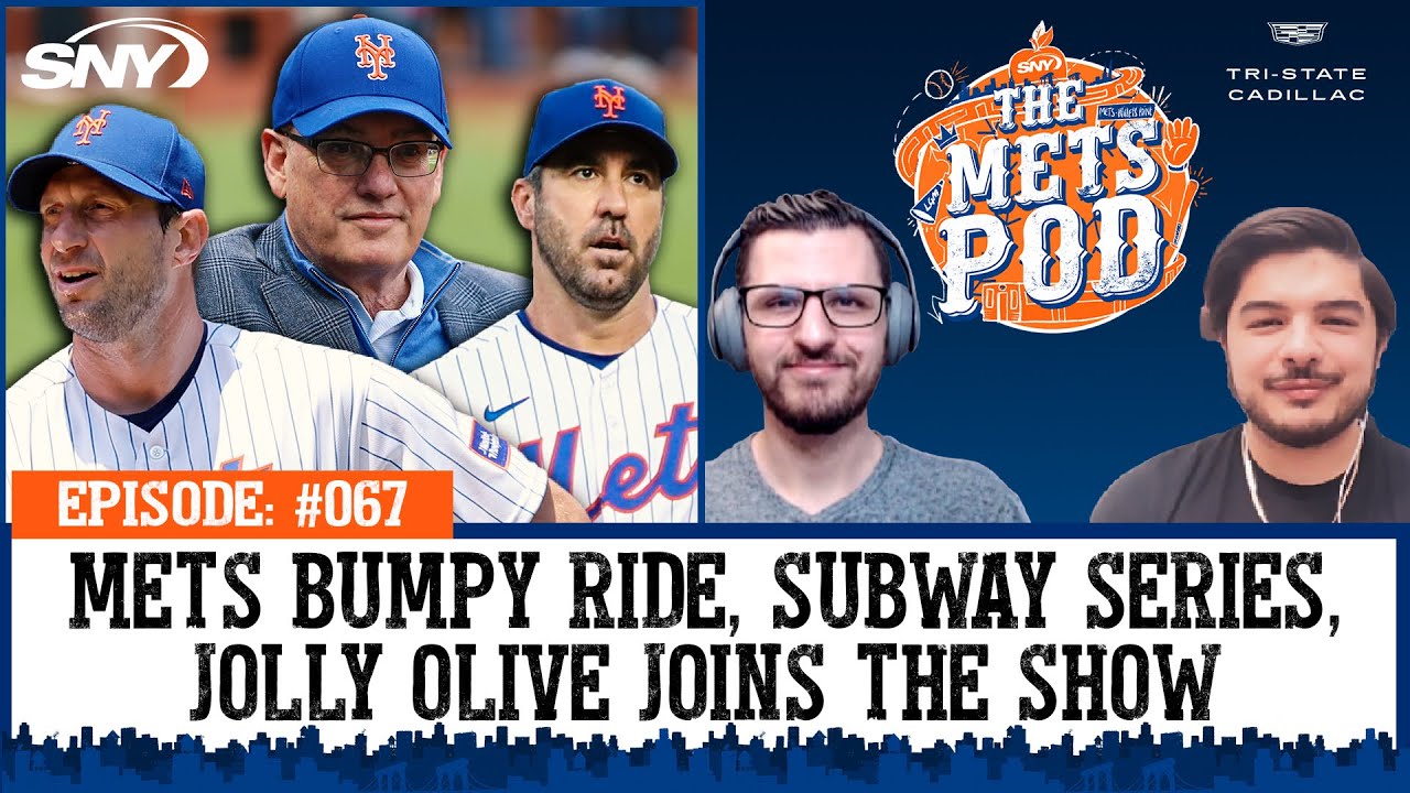 The Mets rough ride, the Subway Series rolls in, and Jolly Olive joins the show | The Mets Pod ...