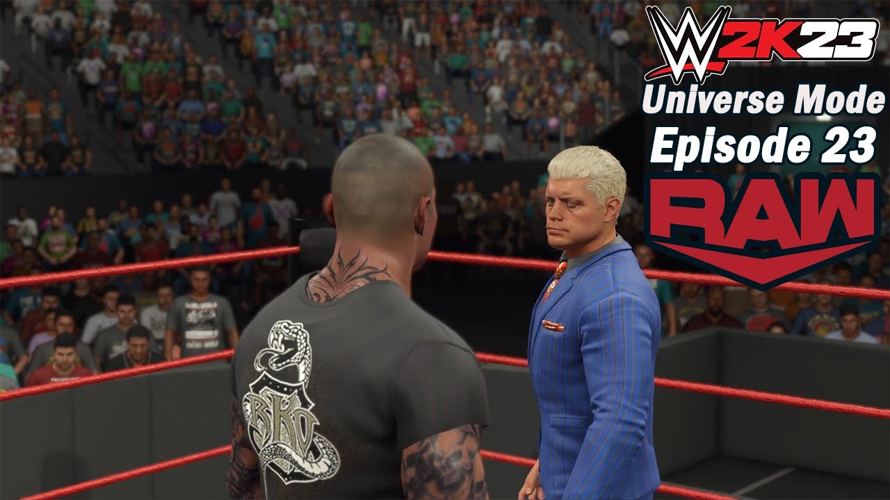 WWE 2K23 Universe Mode -23- Collision Course: WrestleMania Beckons ...
