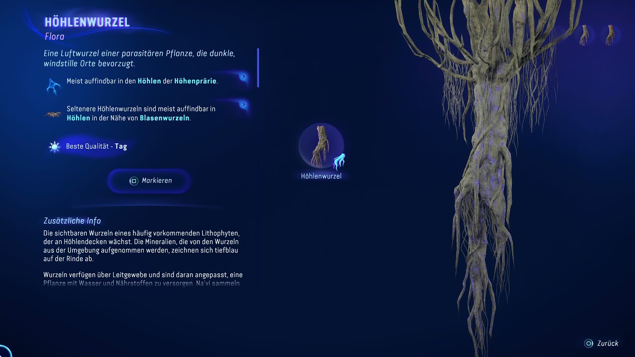 Höhlenwurzel AUSGEZEICHNET / Cave Root SUPERIOR - Avatar: Frontiers of ...