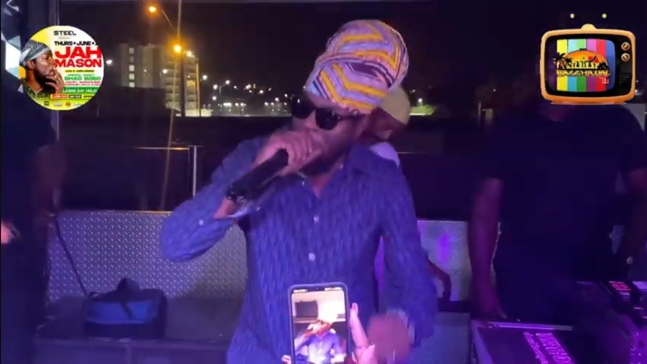 Jah Mason live pt2 @ Steel Restaurant & Lounge Trinidad - YouTube