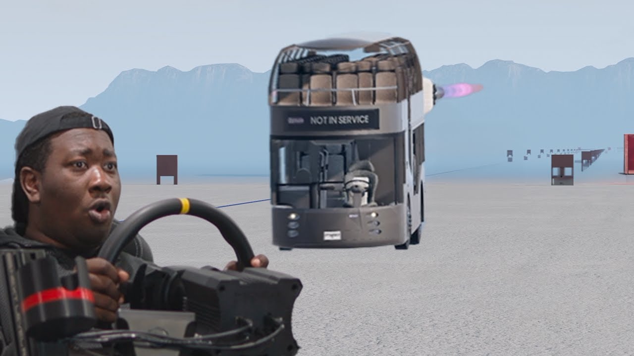 400mph Double Decker Bus?! | BEAM.NG EXPERIMENTS - YouTube
