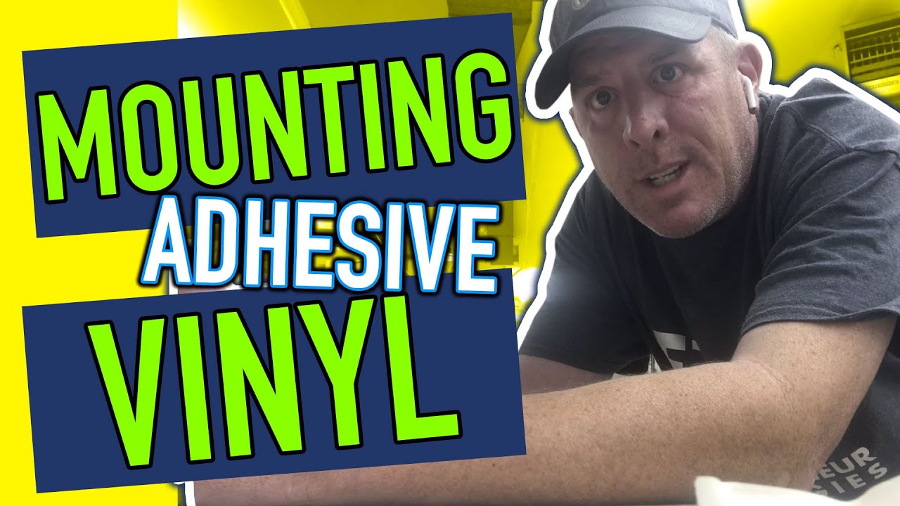 Custom Signs How to Lay Vinyl Flat - YouTube