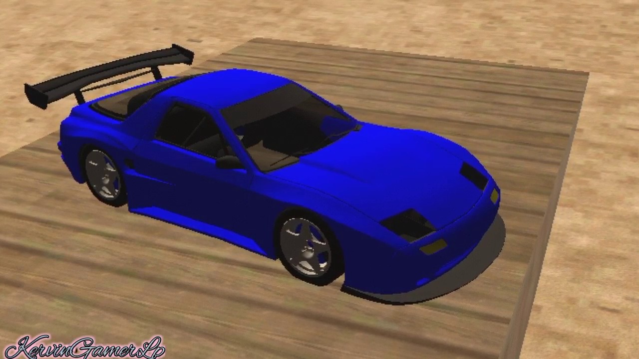 Mazda RX-7 FC Itasha GTA SA Android (DFF) - YouTube