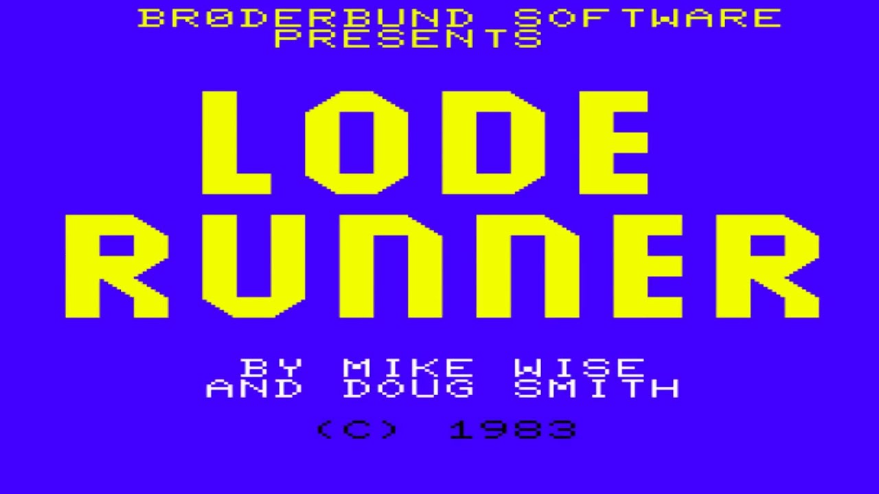 Commodore VIC-20 Longplay - Lode Runner - YouTube