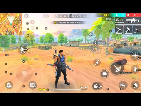 Free Fire Kalahari Map 4k Gameplay 60FPS - YouTube