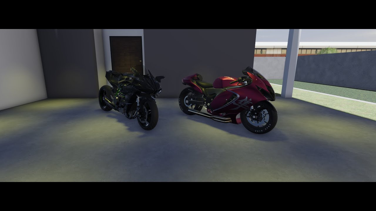 Roblox "The Ride" Hayabusa Drag Edition vs Ninja H2R! | Pierce It ...