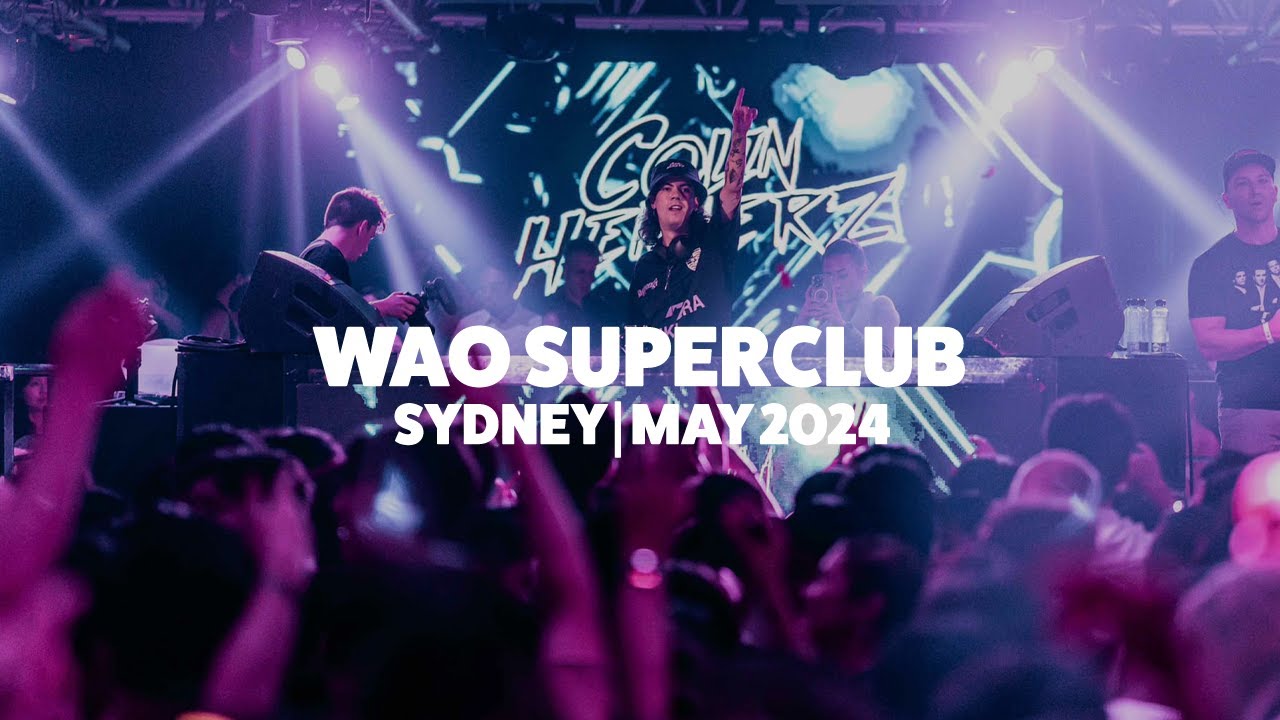 Colin Hennerz @ WAO Superclub Sydney (May 2024) - YouTube