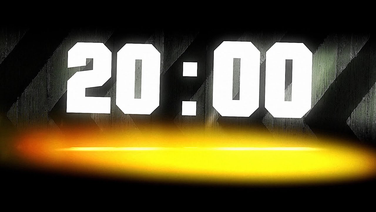 20 Minutes Countdown ⏳ Timer for Cooking, Workout, Breaks, Sleeping ...