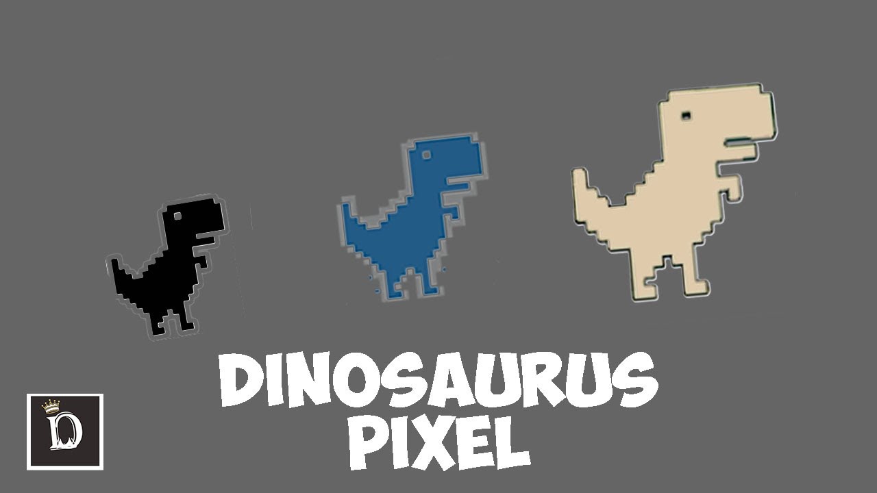 3 DINO PIXEL GAME - YouTube