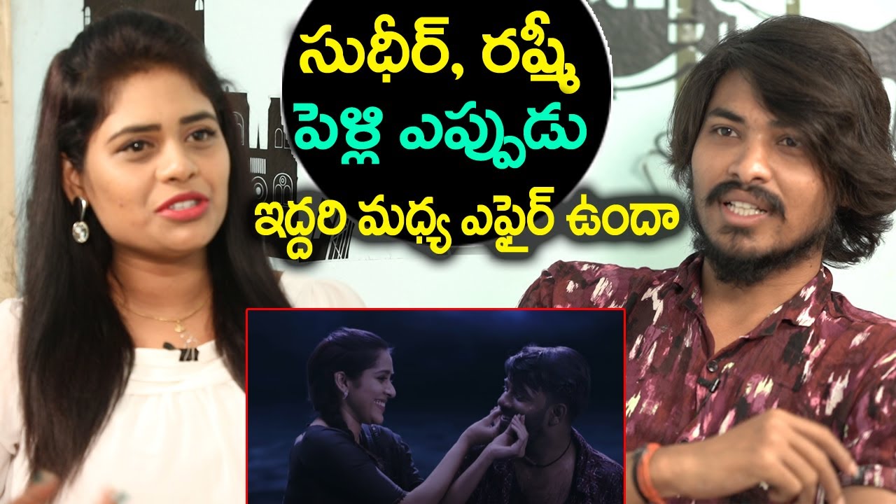 Dhee Manoj Master About Sudigali Sudheer and Rashmi | Dhee Manoj Master ...