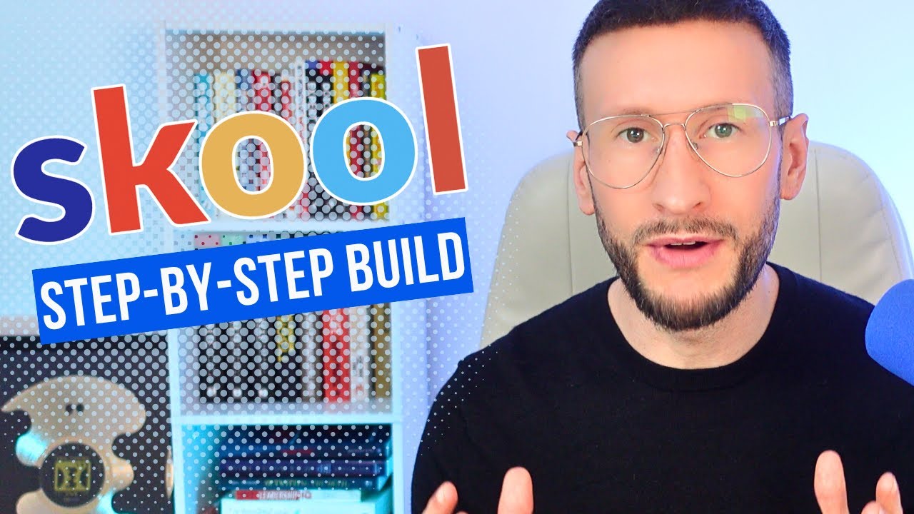 How To Setup A Skool Community (Full Click-By-Click Build) - YouTube