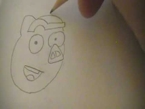How to Draw Spanky Ham - YouTube